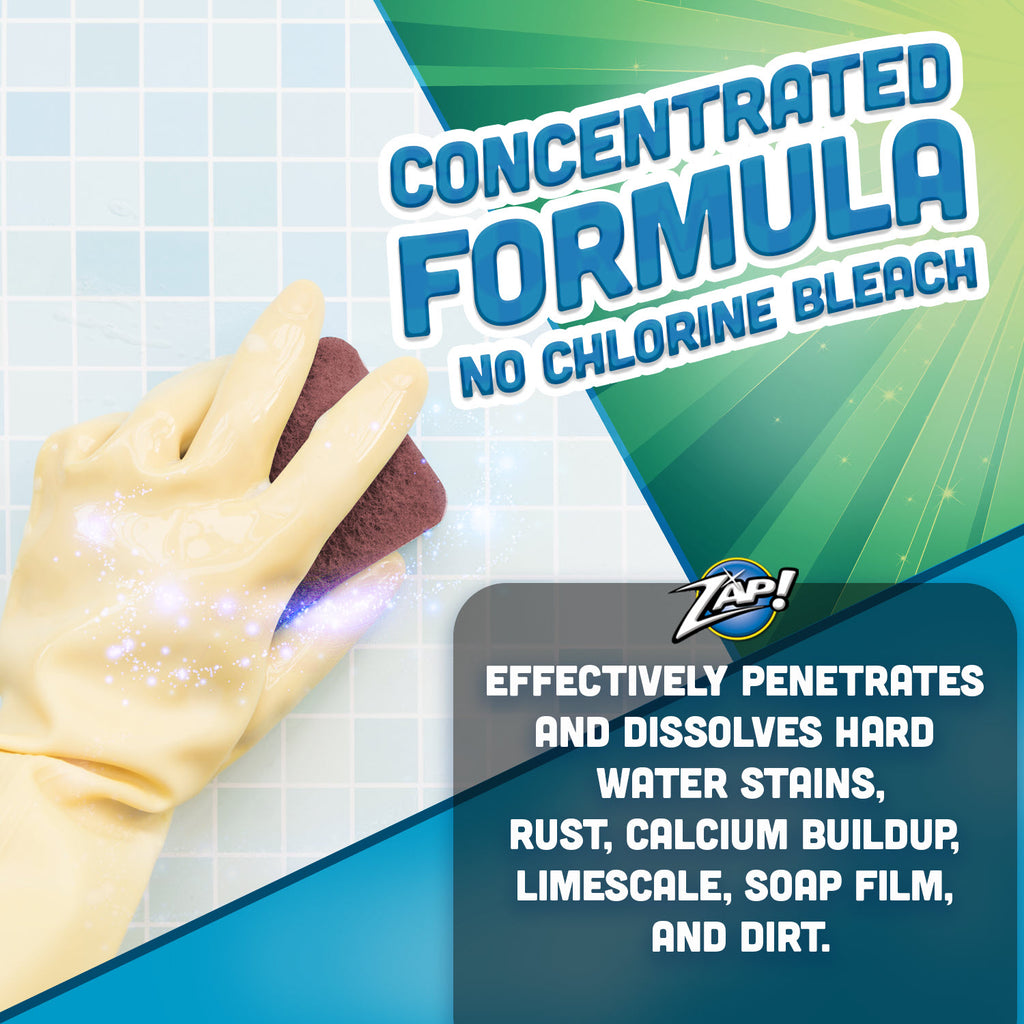 Megabrite ZAP! Professional Tile and Grout Restorer 32oz. – Megabrite ...